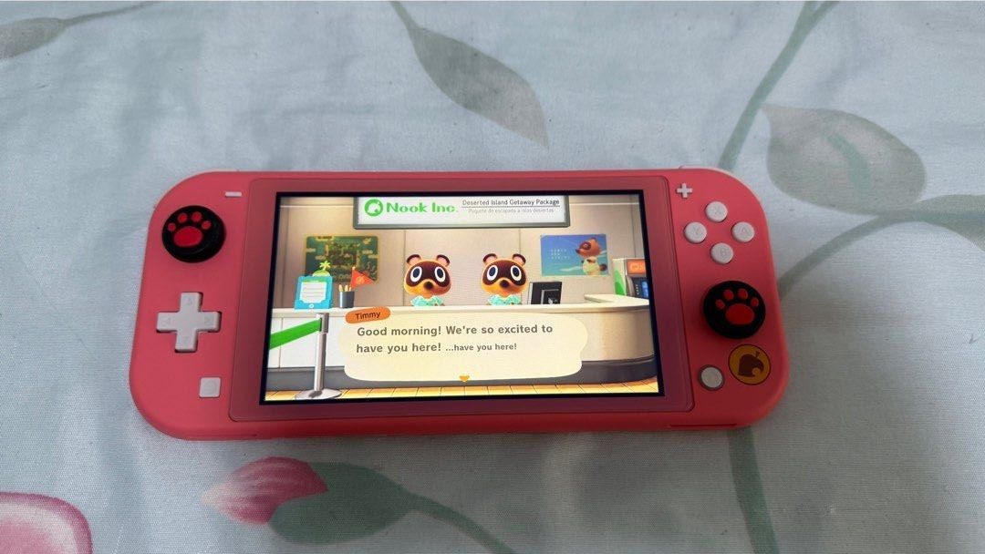 Modded Nintendo Switch Lite 128GB Animal Crossing edition , Video ...