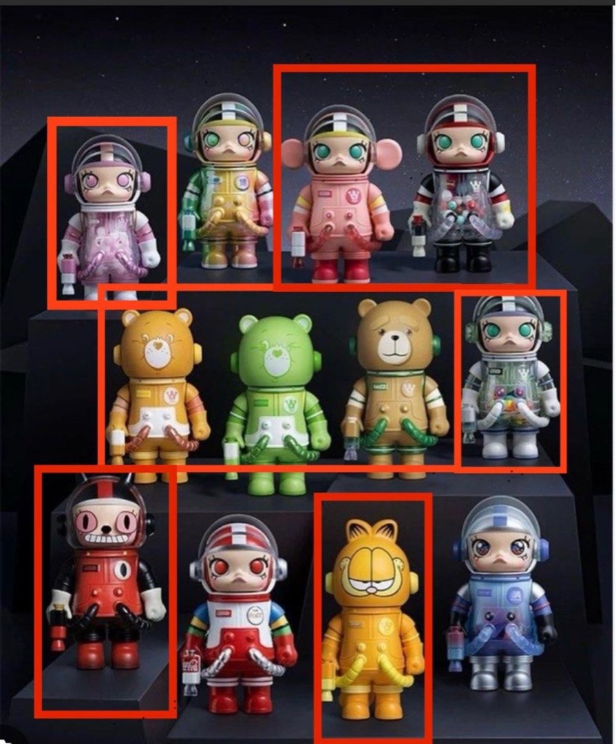 Molly V3 series. 9 pcs total., Hobbies & Toys, Toys & Games on Carousell