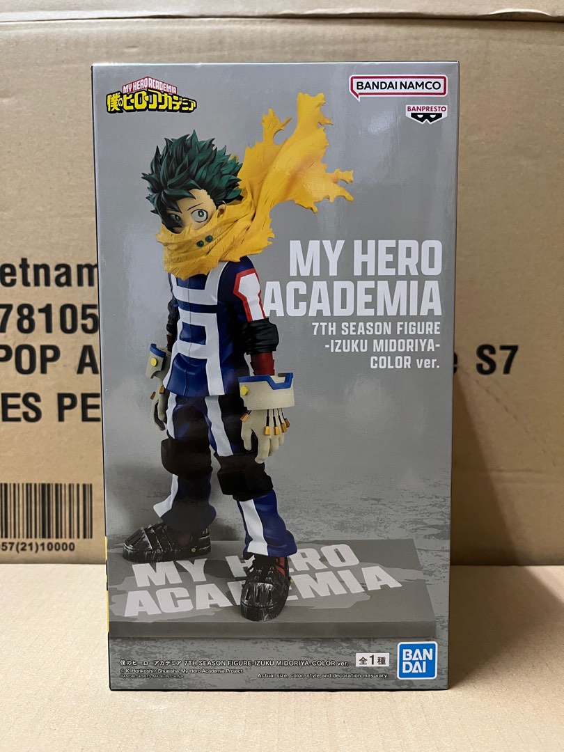 My Hero Academia 7th Season Figure Izuku Midoriya Deku Color Ver MHA ...