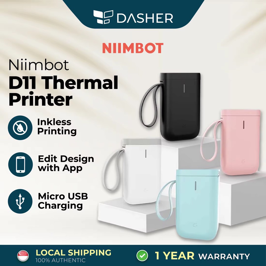 Niimbot D11 Printer, Computers & Tech, Printers, Scanners & Copiers on ...