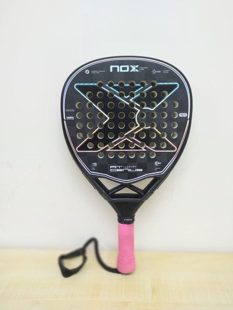 Nox AT Genius Attack 18K Agustin Tapia 2024 Padel Racket - Luxury ...