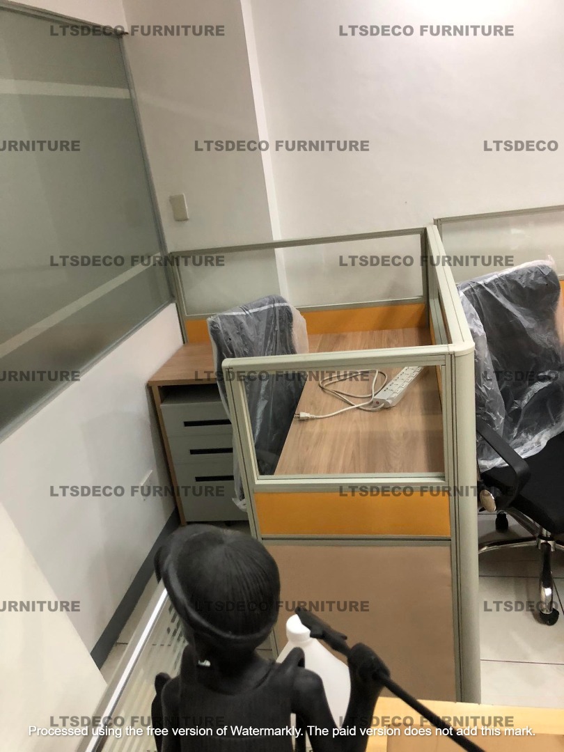 OFFICE PARTITION CUBICLE FREE INSTALLATION || OFFICE FURNITURES ...