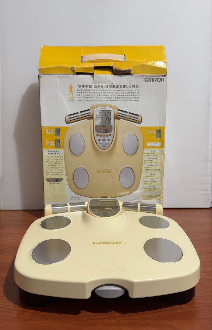Omron Karada Scan Body Weight Composition Monitor, Health & Nutrition ...