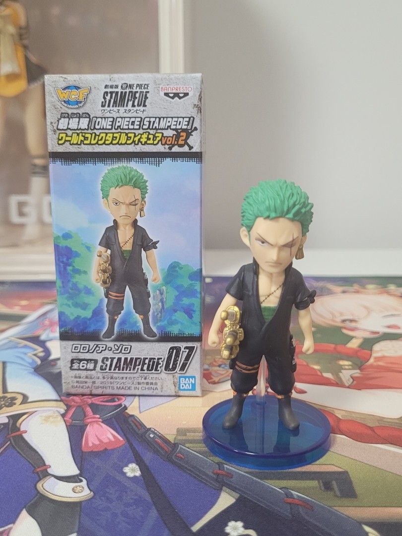 One piece Zoro WCF Stampede, Hobbies & Toys, Toys & Games on Carousell