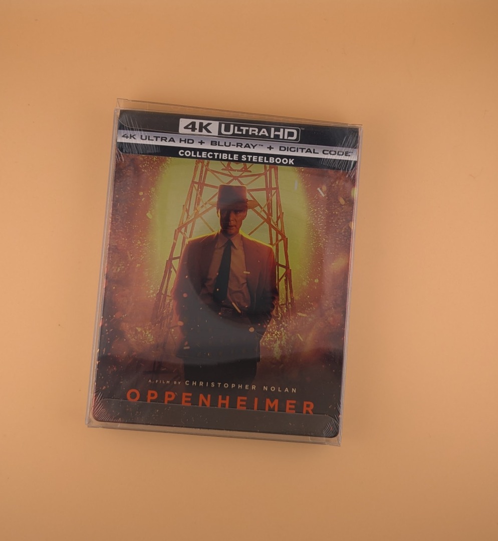 Oppenheimer 4k steel book, Hobbies & Toys, Music & Media, CDs & DVDs on ...