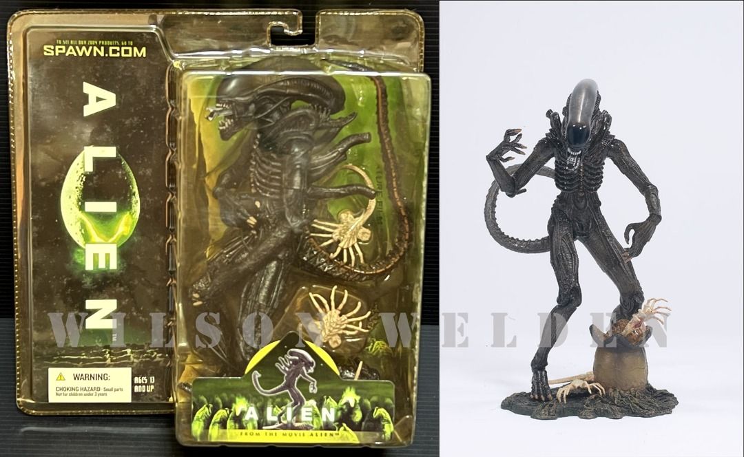 ORIGINAL McFARLANE ALIEN AND PREDATOR SERIES COMPLETE SET OF 4 | ALIEN ...