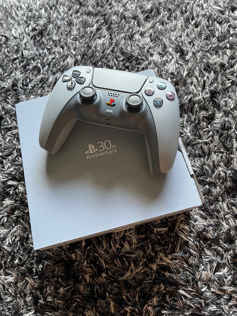 Playstation 30th Anniversary Dualsense Controller, Video Gaming, Gaming ...