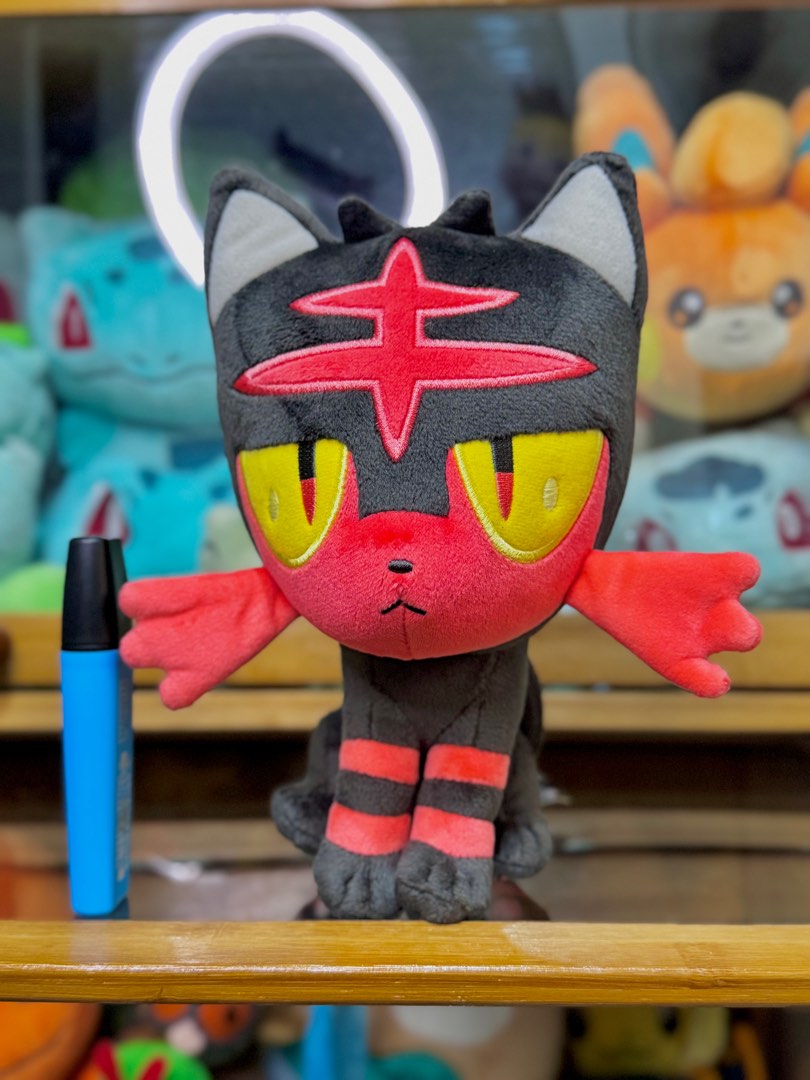 Pokemon Center Litten, Hobbies & Toys, Toys & Games on Carousell