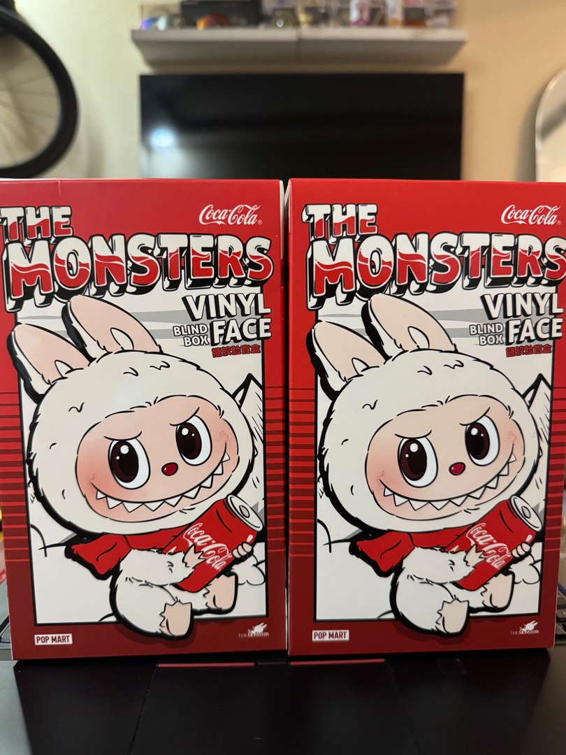 Pop Mart Coca Cola The Monsters, Hobbies & Toys, Toys & Games on Carousell