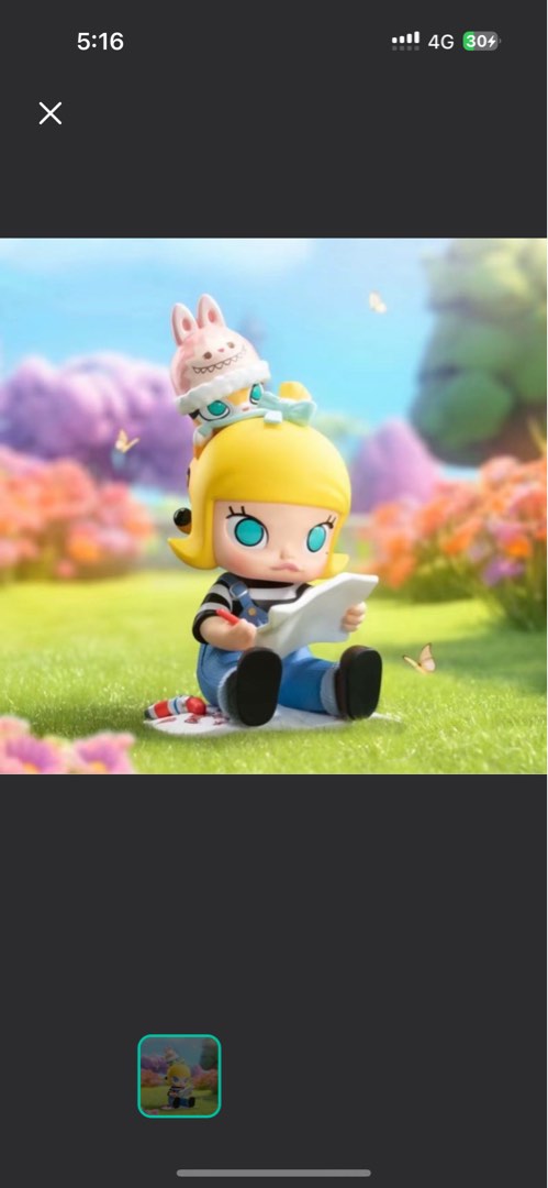 Popmart finding momokoko molly painter’s help, Hobbies & Toys, Toys ...