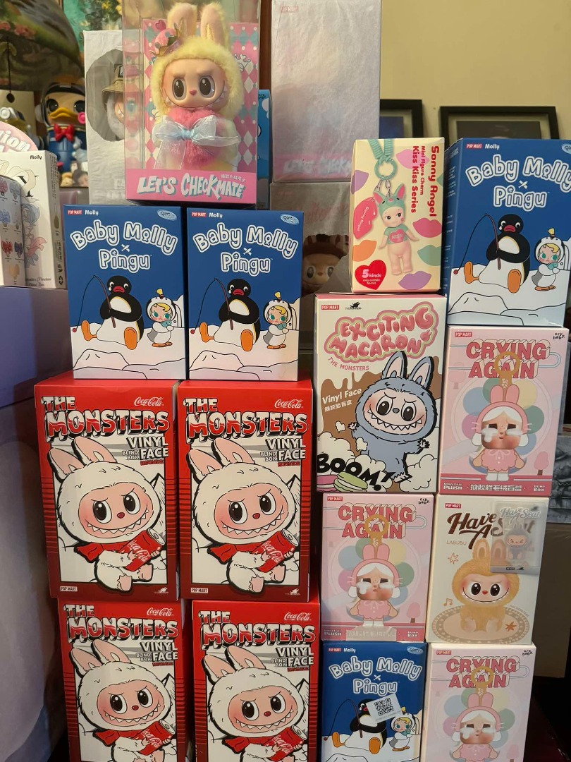 POPMART ITEMS AVAILABLE!, Hobbies & Toys, Toys & Games on Carousell