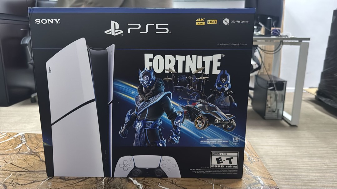 Ps5 PlayStation Fortnite edition 1Tb digital edition, 電子遊戲, 電子遊戲機 ...