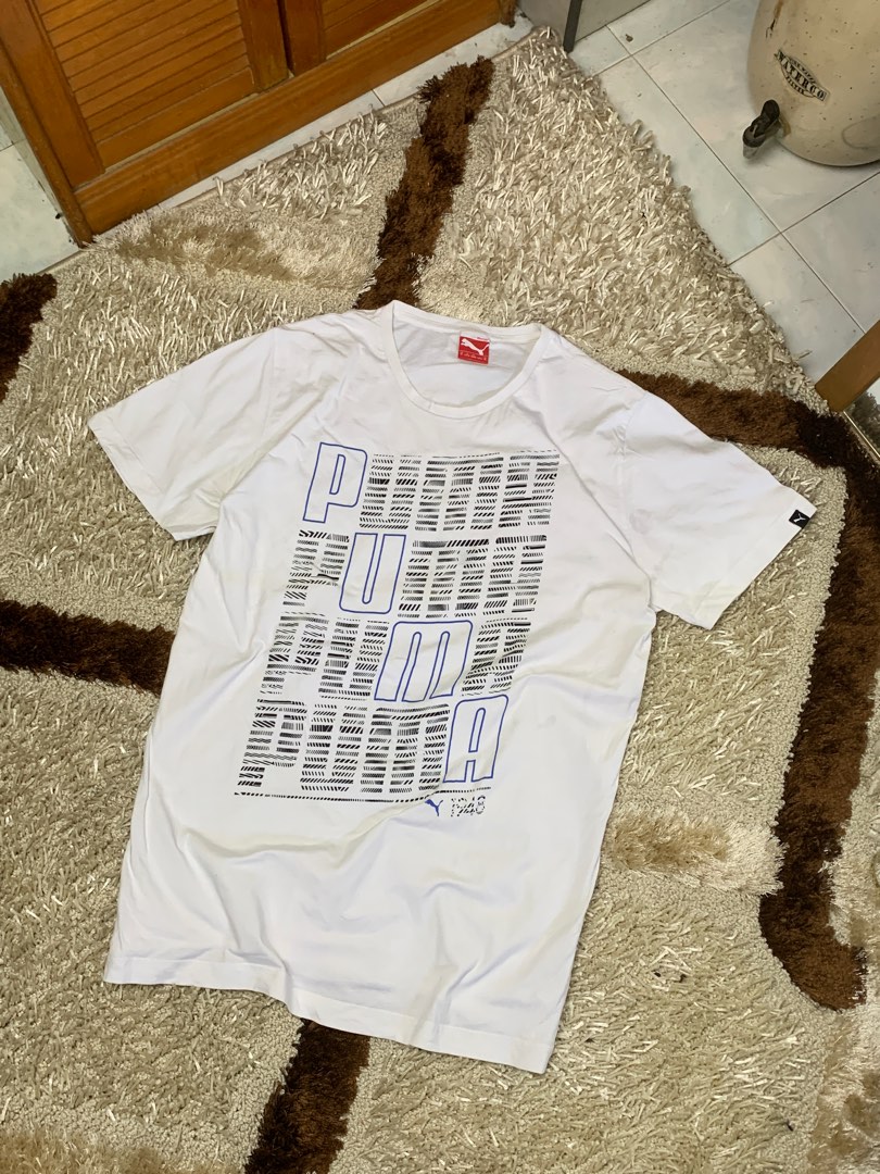 Puma wording, Men's Fashion, Tops & Sets, Tshirts & Polo Shirts on ...