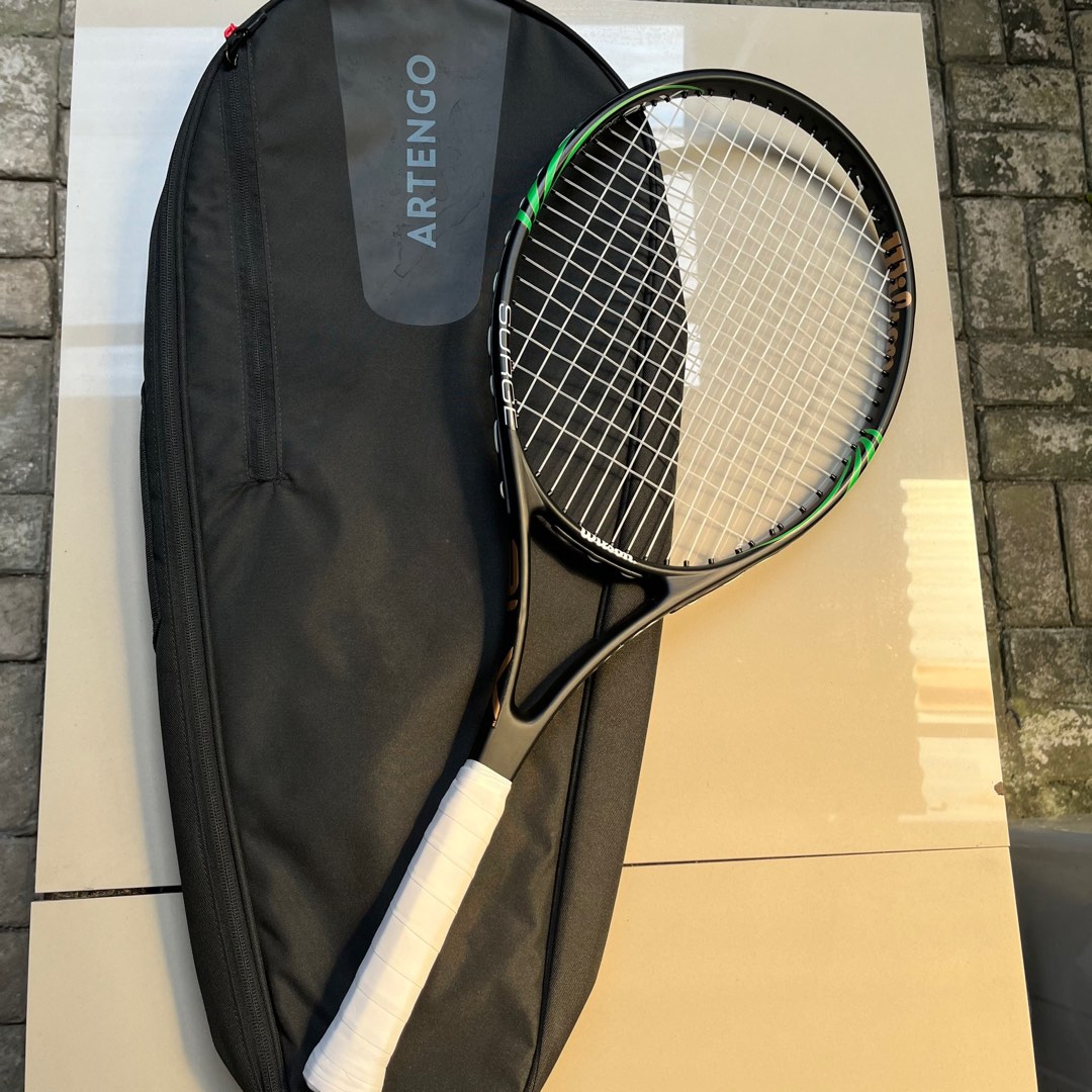 Raket Tennis Wilson BLX Surge, Olah Raga, Perlengkapan Olahraga Lainnya ...