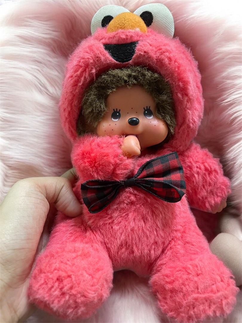 rare limited edition elmo monchichi, Hobbies & Toys, Toys & Games on ...