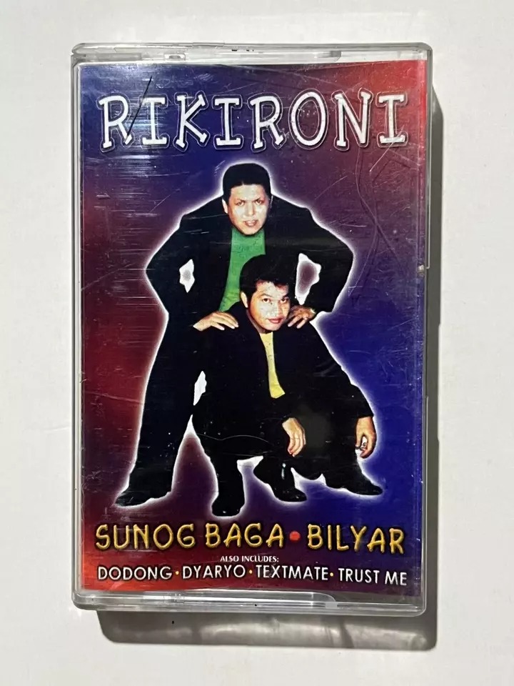 RIKIRONI Sunog Baga Bilyar OPM Tagalog Philippines Audio Cassette Tape ...