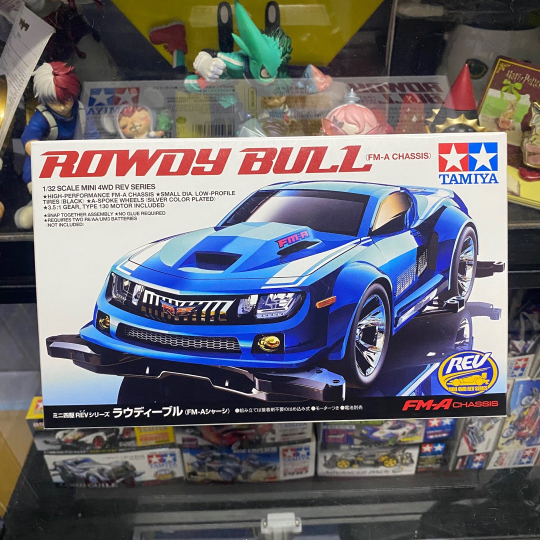 ROWDY BULL Tamiya mini4wd (FMA), Hobbies & Toys, Toys & Games on Carousell