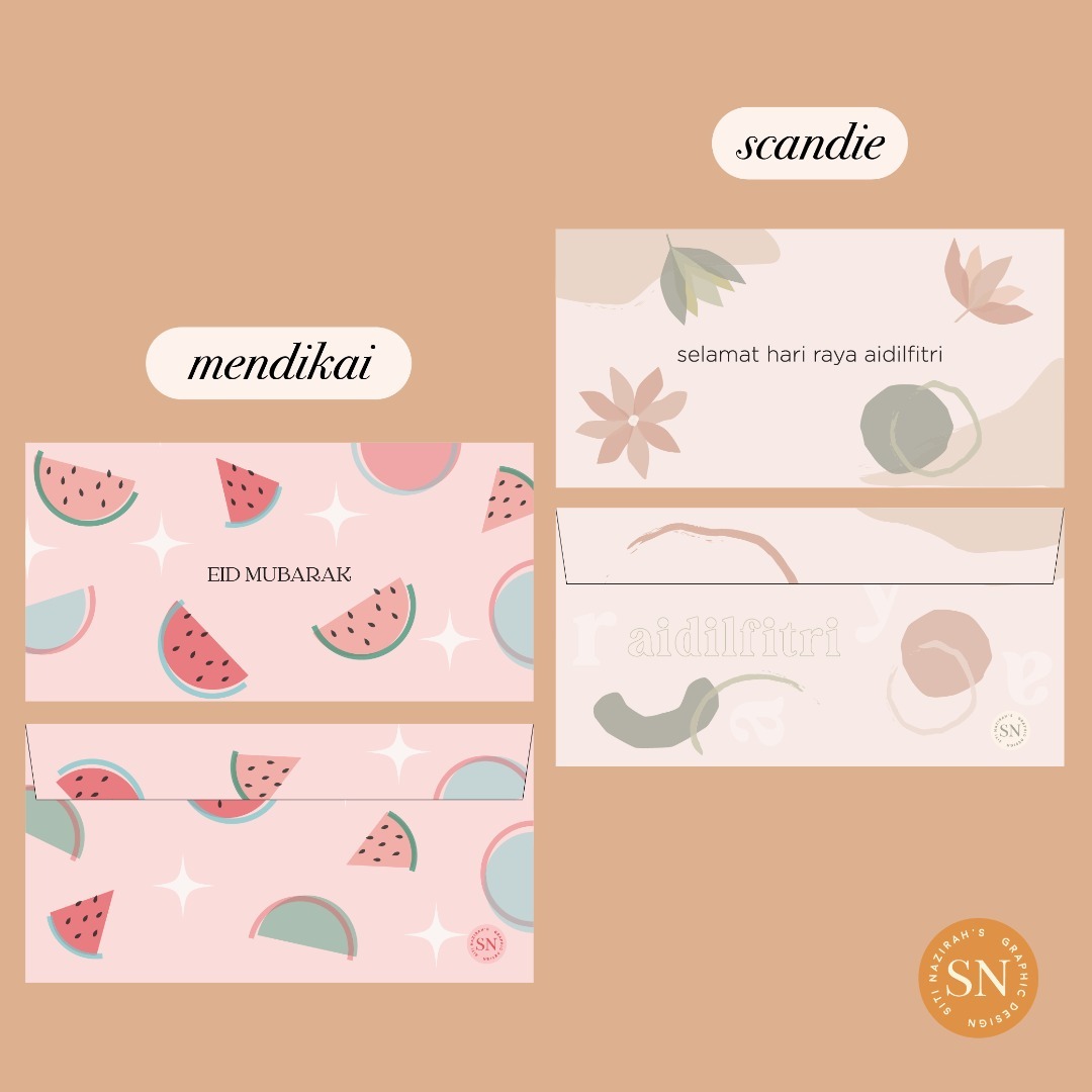 SAMPUL RAYA / RAYA MONEY ENVELOPES , Hobbies & Toys, Stationery & Craft ...