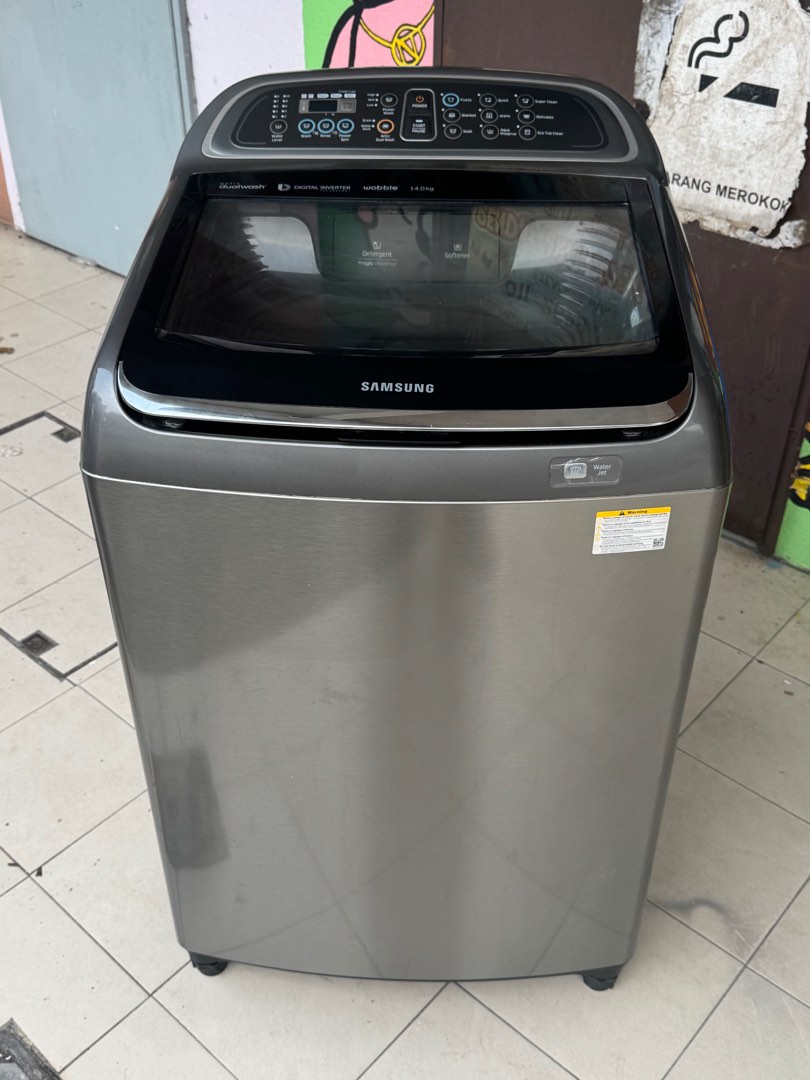 samsung 14kg washing mac for sale, TV & Home Appliances, Washing ...