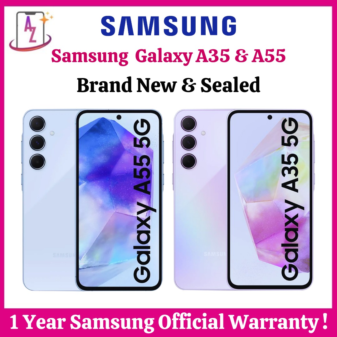 Samsung A55 5g (eSim , NFC) Blue 128GB, Mobile Phones & Gadgets, Mobile ...