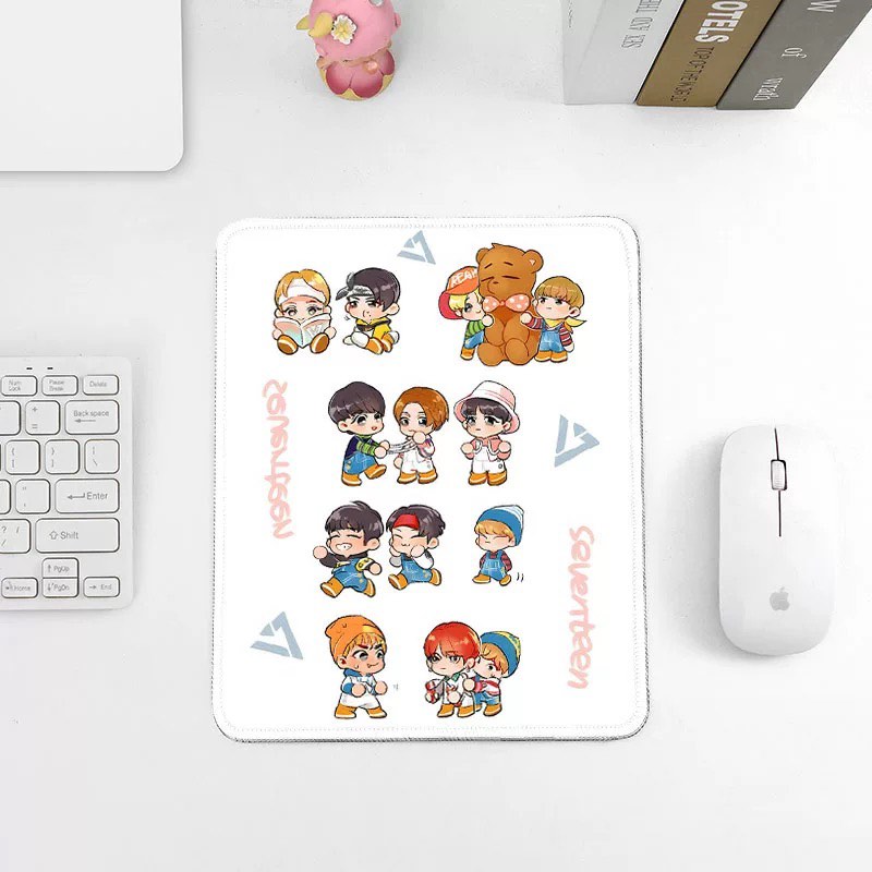 Seventeen cartoon characters fan support mouse pad, Computers & Tech ...