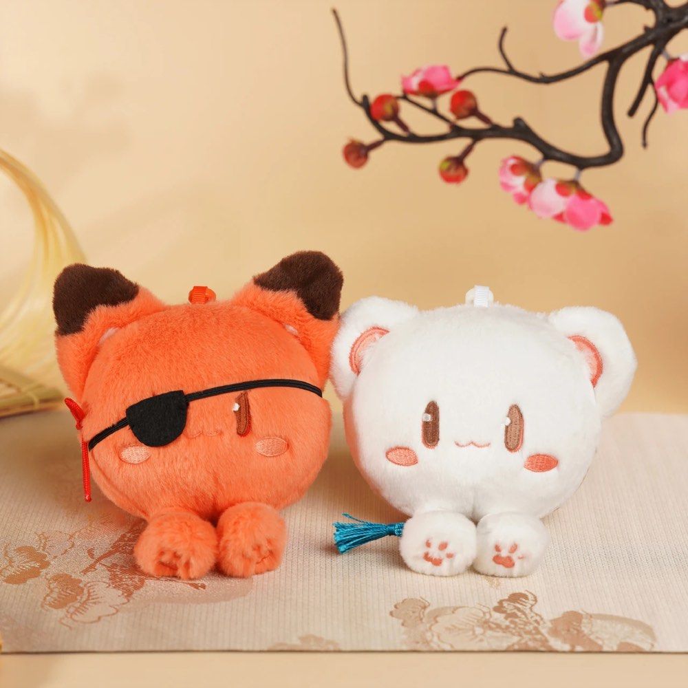 [SG GO] TGCF Fox and Ferret Keychains by BiliBiliGoods, Hobbies & Toys ...