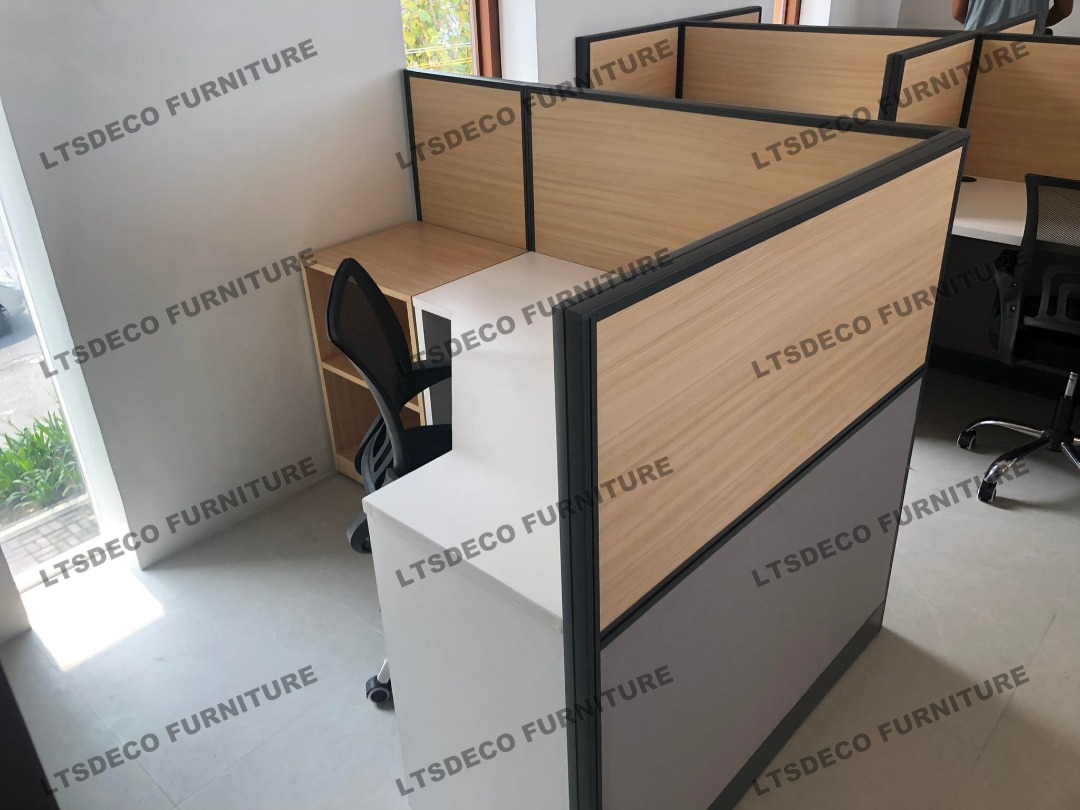SHARING WORKSTATION CUBICLE | OFFICE PARTITION | OFFICE FURNITURE ...