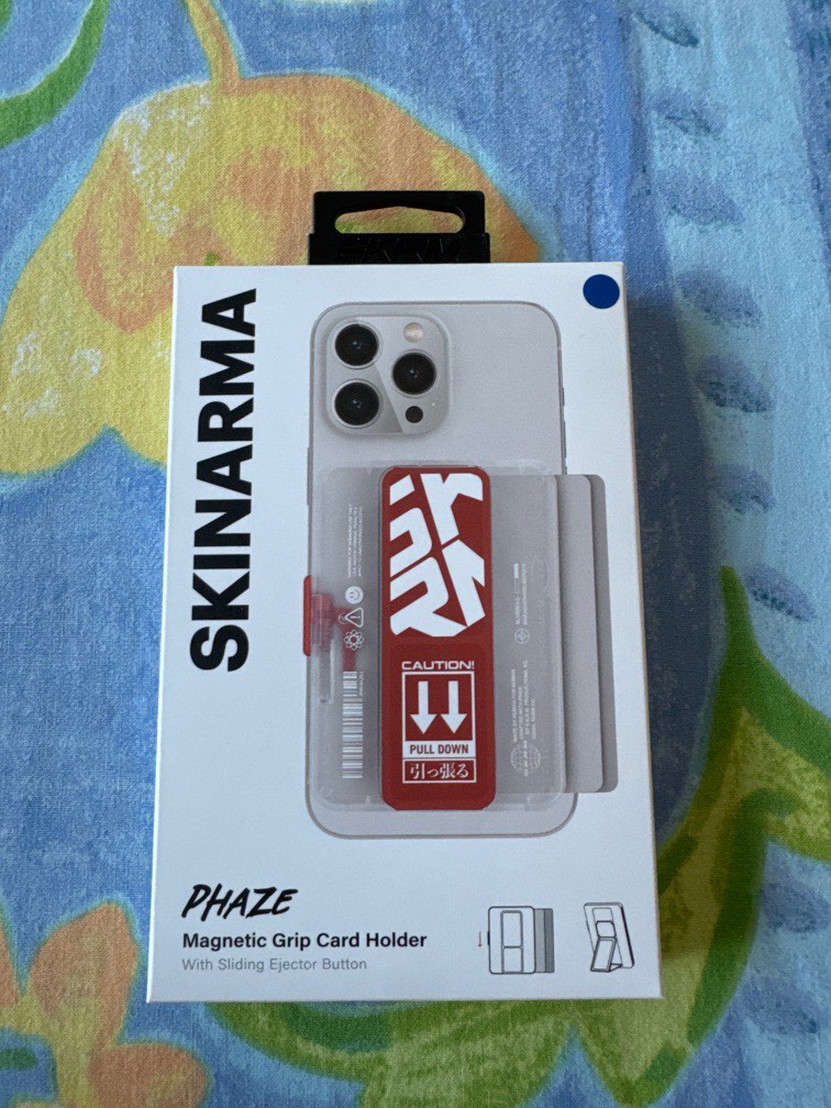 Skinarma Magnetic Grip Card Holder, Mobile Phones & Gadgets, Mobile ...