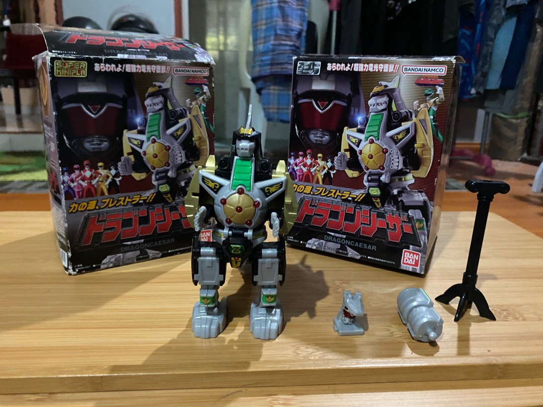 SMP Super Minipla Kyoryu Sentai Zyuranger Power Rangers MMPR Dragon ...