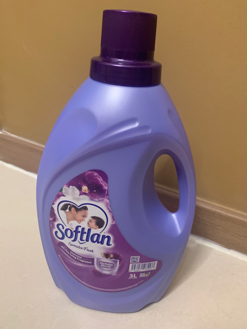 Softlan Lavender Fresh 3L (For 2), Furniture & Home Living, Cleaning ...