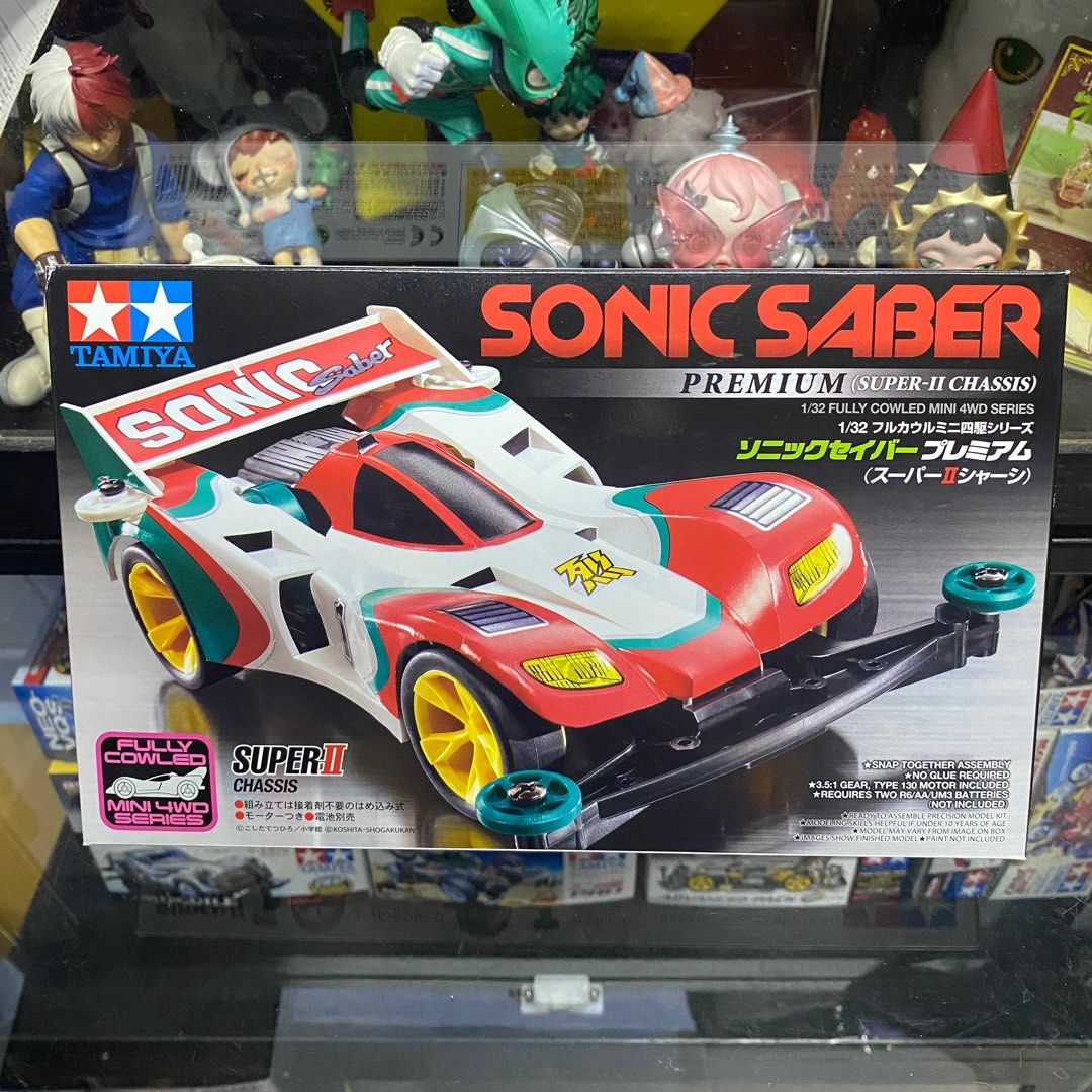 SONIC SABER Premium Tamiya mini4wd (Super2), Hobbies & Toys, Toys ...
