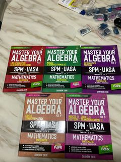 Aster Edu Master Your Algebra 2024 Buku Latihan Matematik Tingkatan 1 ...