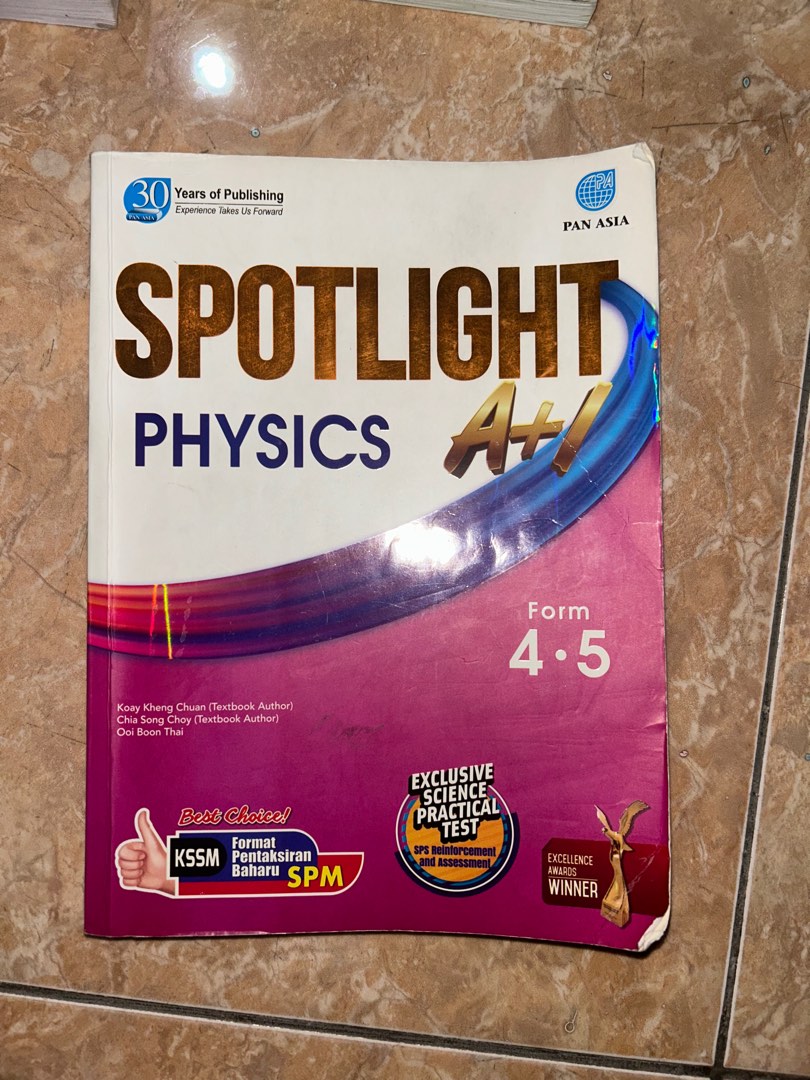 SPM SPOTLIGHT PHYSICS REFERENCE BOOK, Hobbies & Toys, Books & Magazines ...