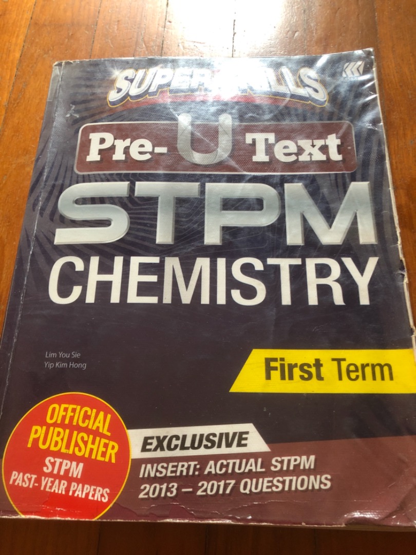 STPM Chemistry Sem 1 Sasbadi, Hobbies & Toys, Books & Magazines ...
