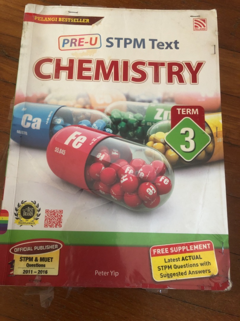 STPM Chemistry Sem 3 Textbook Pelangi, Hobbies & Toys, Books ...