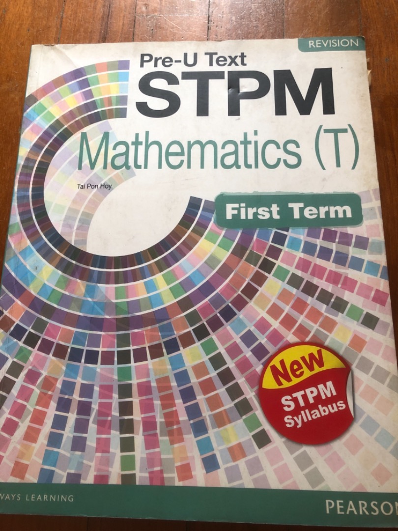 STPM Maths T Sem 1 Revision Pearson, Hobbies & Toys, Books & Magazines ...