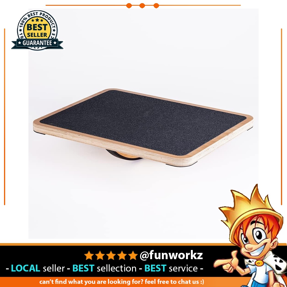 StrongTek Professional Wooden Balance Board, Rocker Board, Wood ...