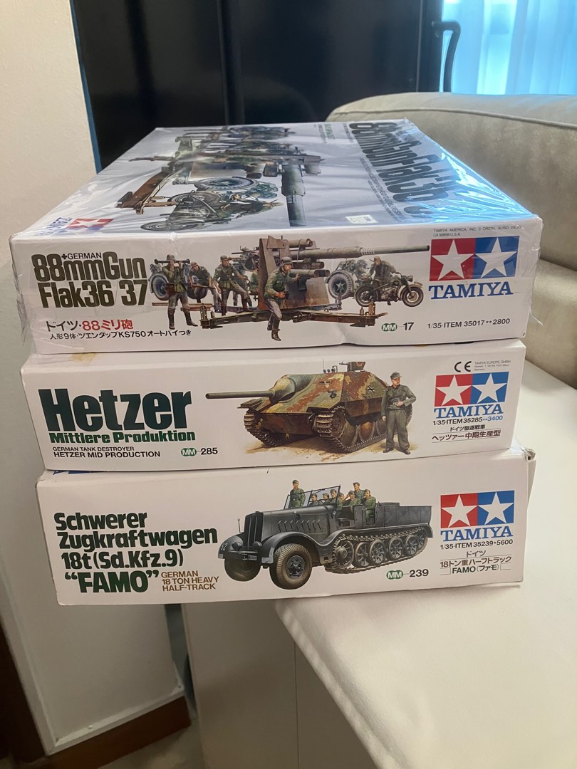 Tamiya Military Model Tanks, Hobbies & Toys, Toys & Games on Carousell