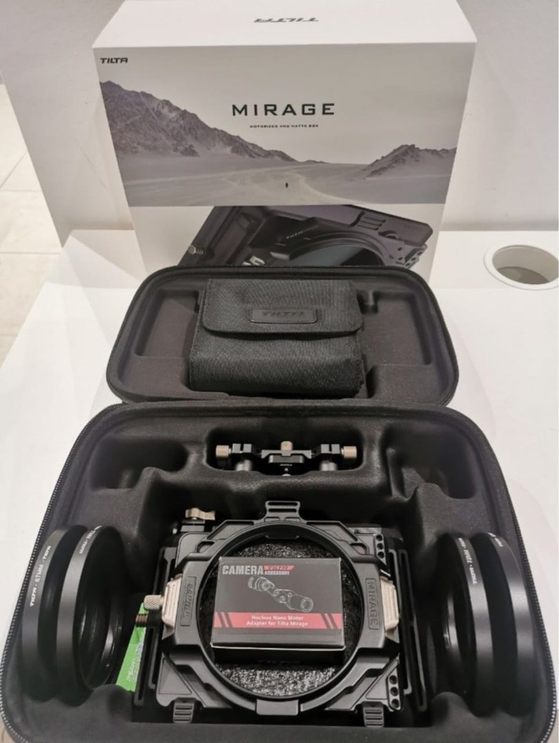 Tilta Mirage with VND Kit, Photography, Video Cameras on Carousell