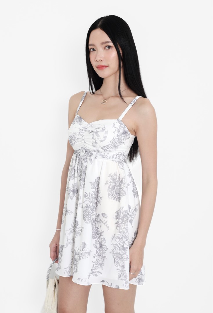 TPZ: Mini DIORA dress 3.0 in Toile De Affinity Grey Lavende, Women's ...