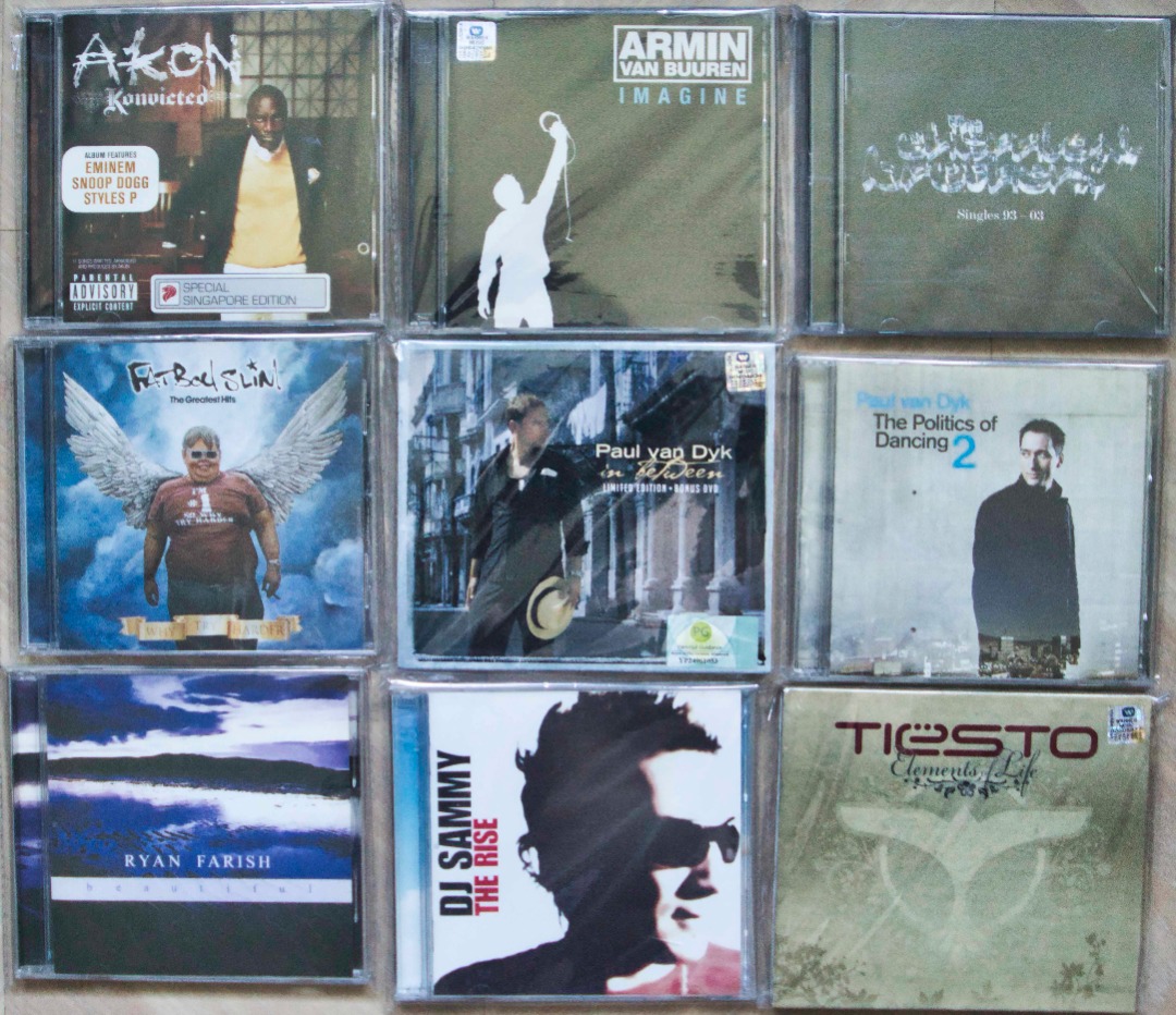 Trip Hop/Hip Hop/Electronica/Dance/Trance CDs ($3-$7), Hobbies & Toys ...