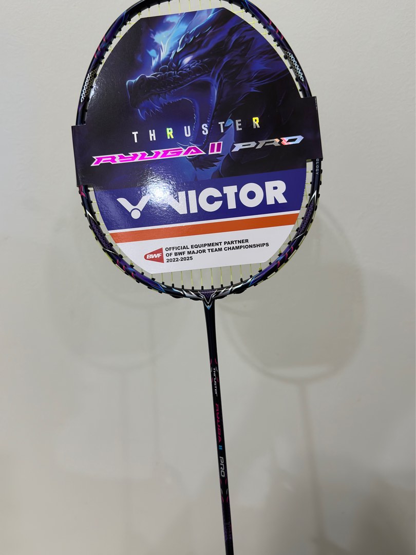 Victor Ryuga 2 Pro 4U, Sports Equipment, Sports & Games, Racket & Ball ...