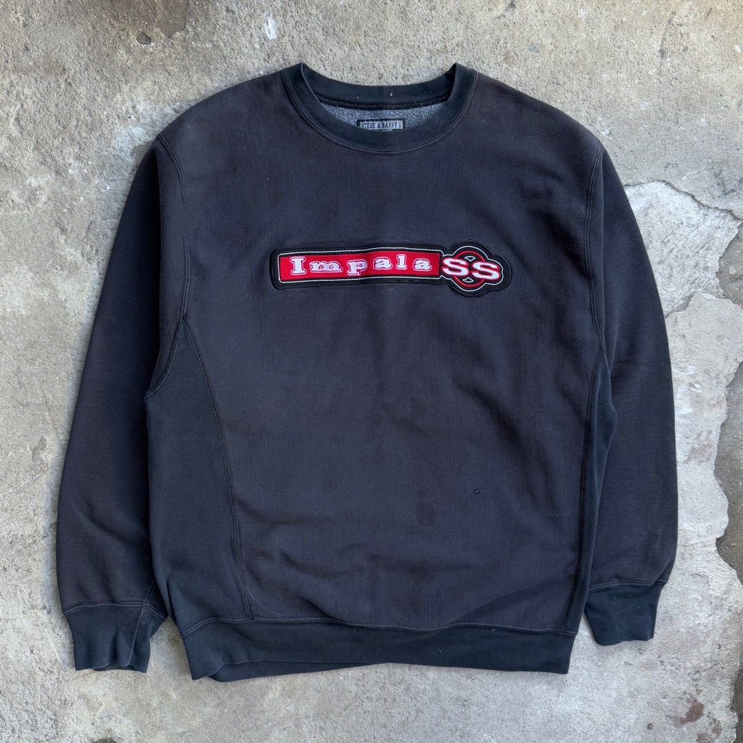 Vintage 90s Chevrolet Impala SS Heavyweight Reverse Weave Crewneck, Men ...