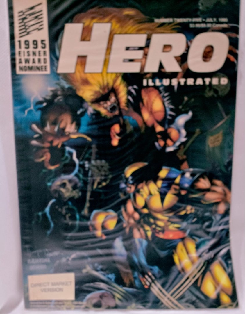 Vintage HERO Illustrated (used). Magazine only. RM40.00 Postage not ...
