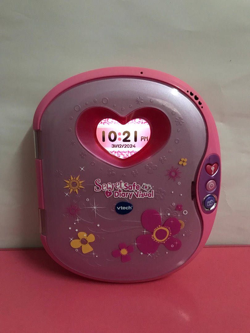 vtech Secret Safe Diary Visual (have camera), Hobbies & Toys, Toys & Games on Carousell