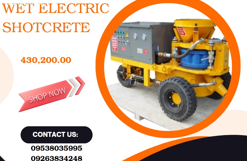 WET ELECTRIC SHOTCRETE, Everything Else, Others on Carousell