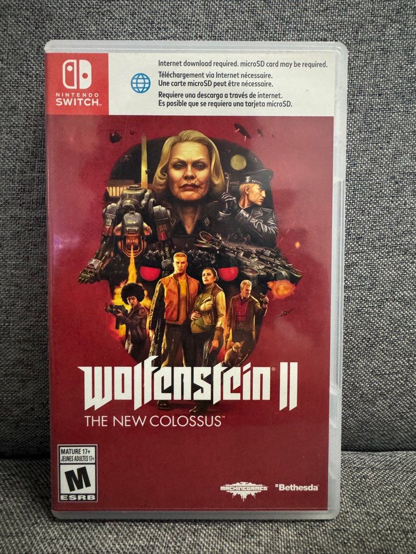 Wolfenstein 2 : The New Colossus (Nintendo Switch) (Used) (Physical ...