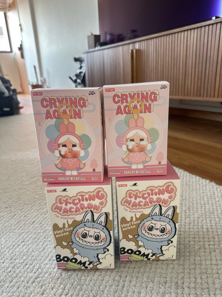 WTS Labubu & Cry babies, Hobbies & Toys, Toys & Games on Carousell