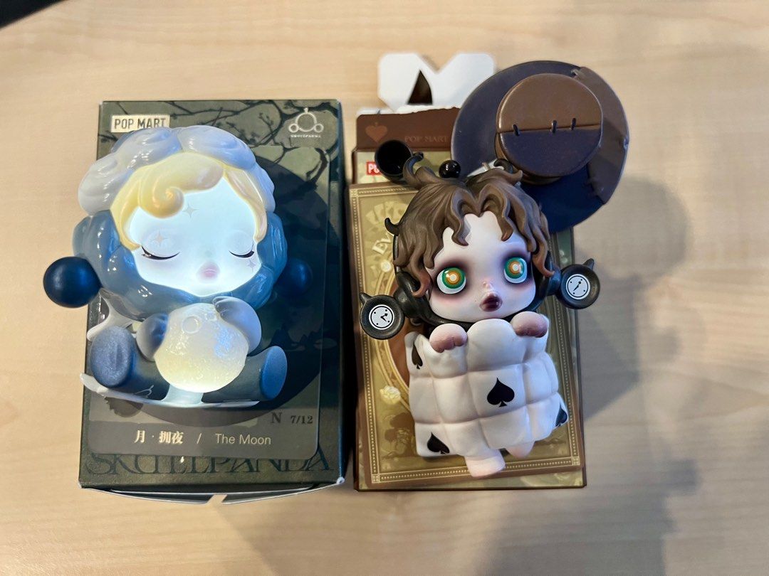 WTT/WTS Popmart Skullpanda Ink Plum Blossom & Everyday Wonderland (The ...