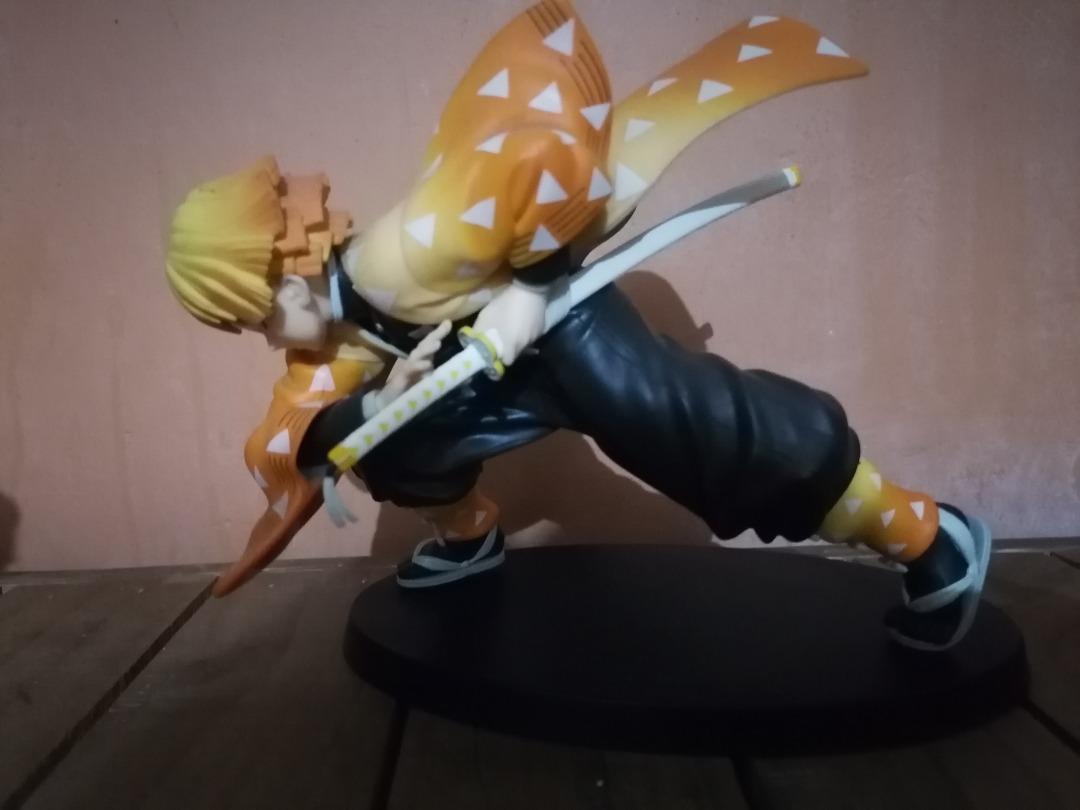 Zenitsu figure, Demon slayer, Hobbies & Toys, Toys & Games on Carousell
